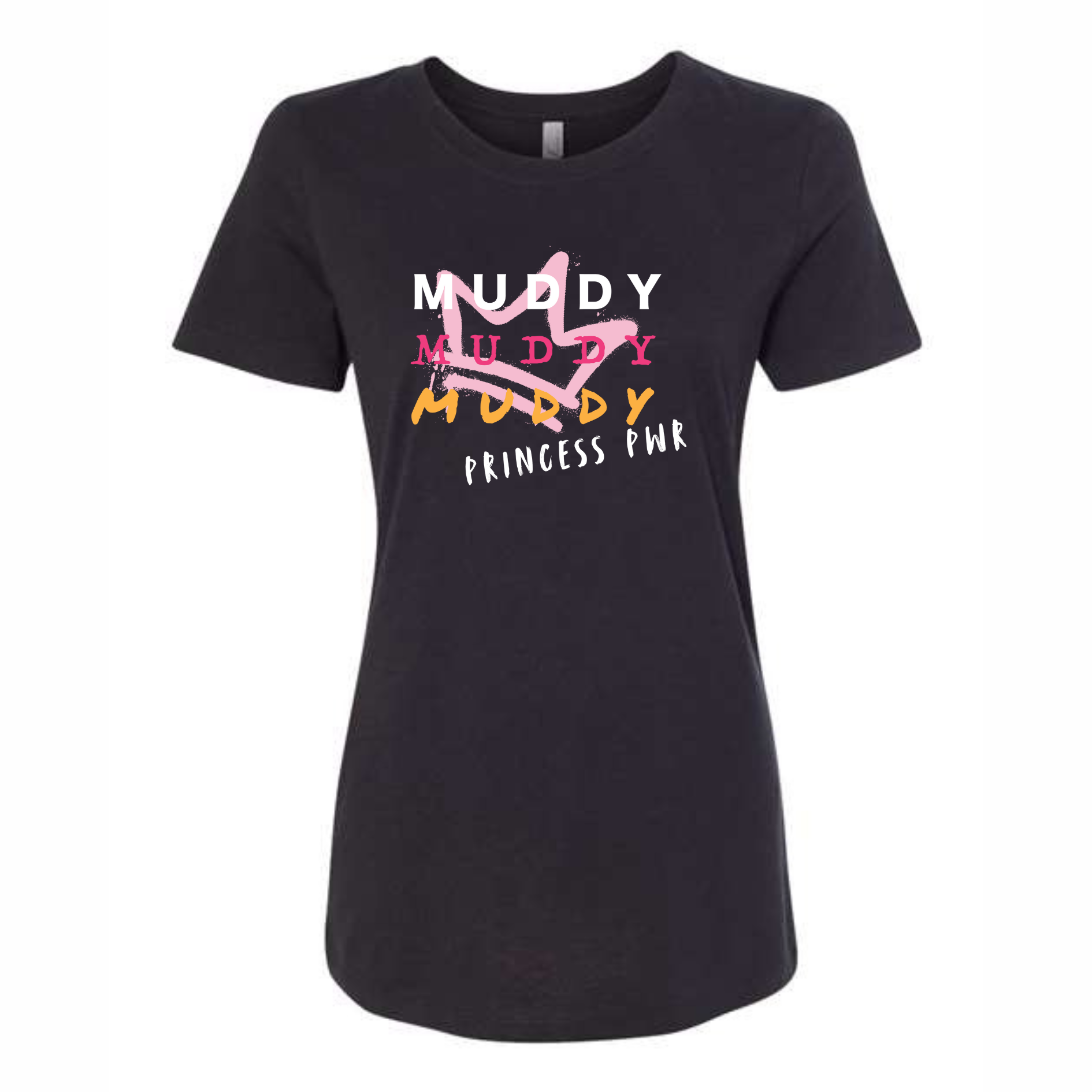 Black T-Shirt - Triple Muddy – Muddy Princess Store