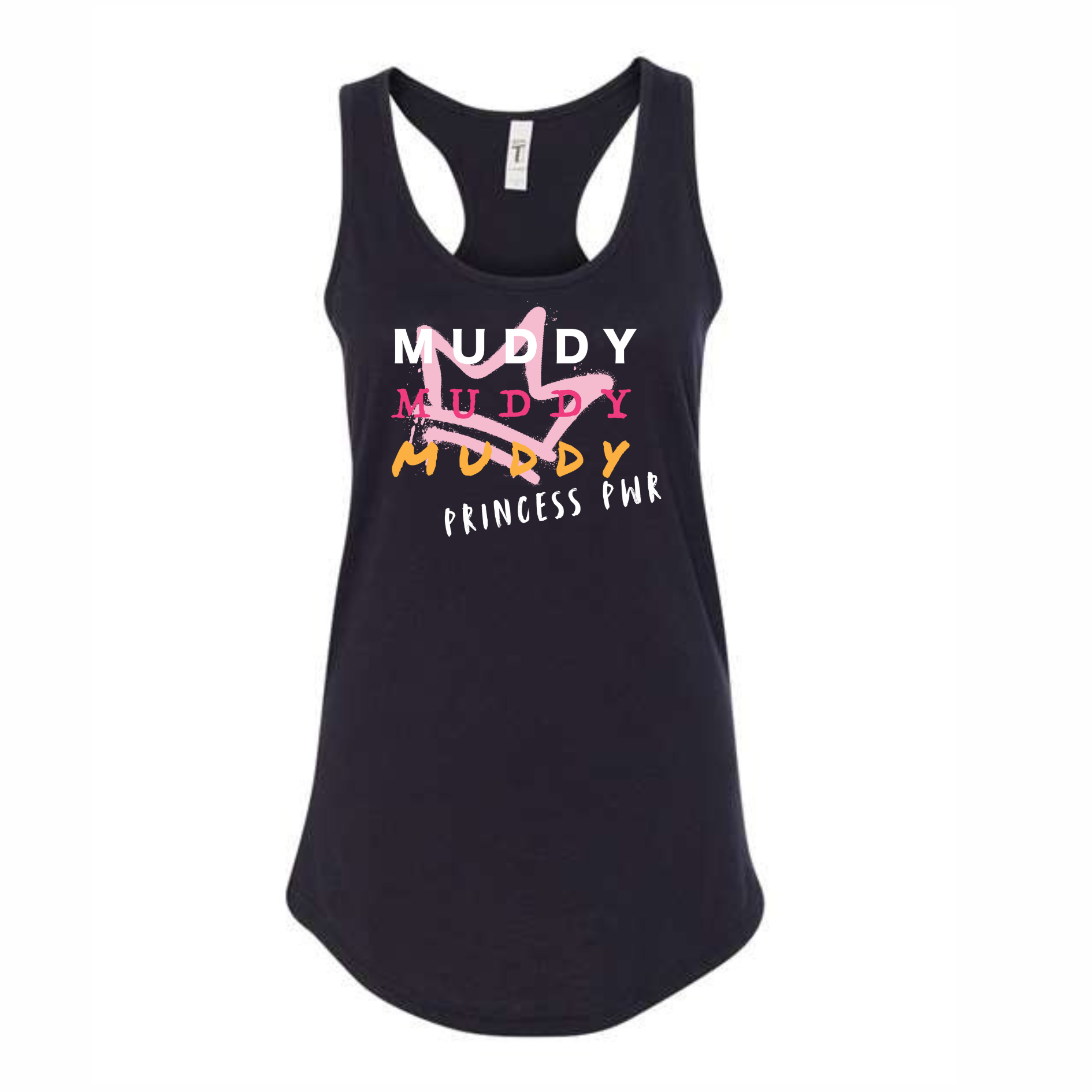 Black Racerback - Triple Muddy – Muddy Princess Store