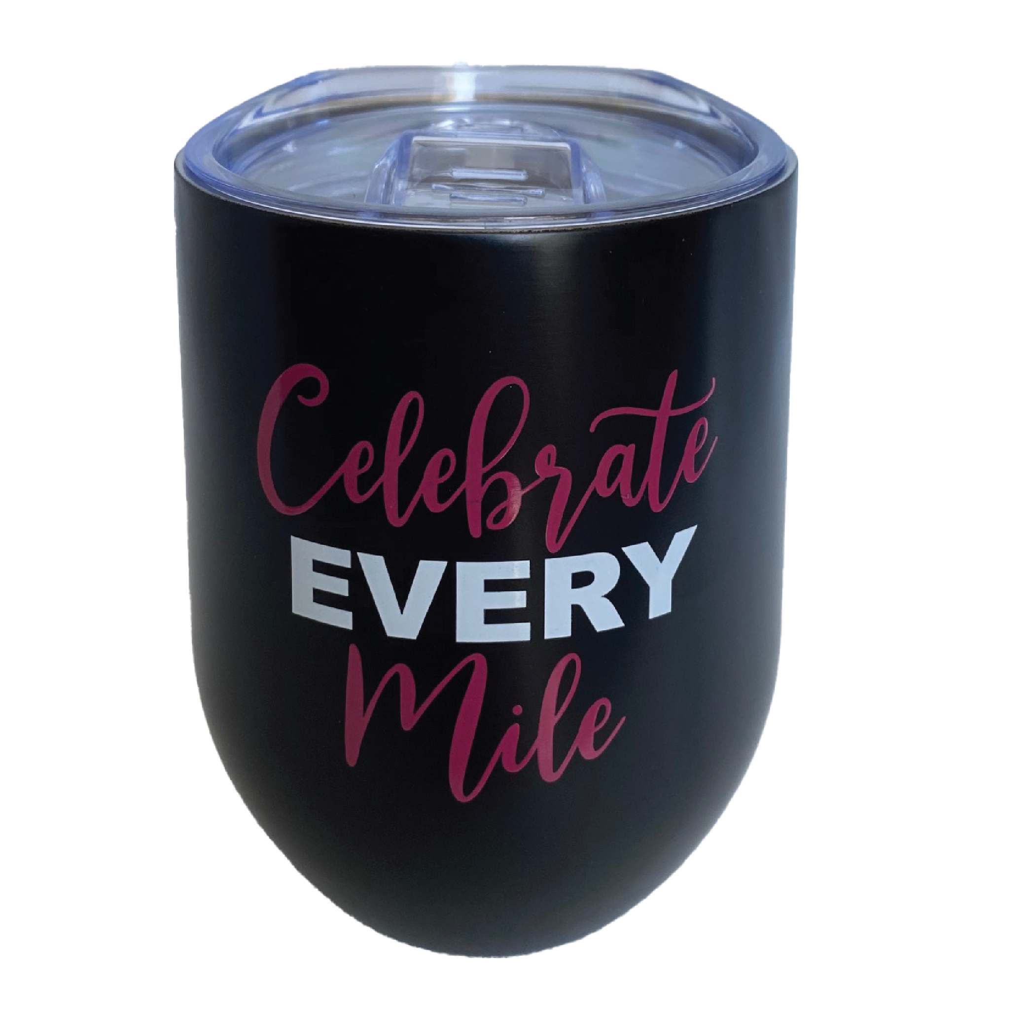 Wine Tumbler black – Muddy Princess Store
